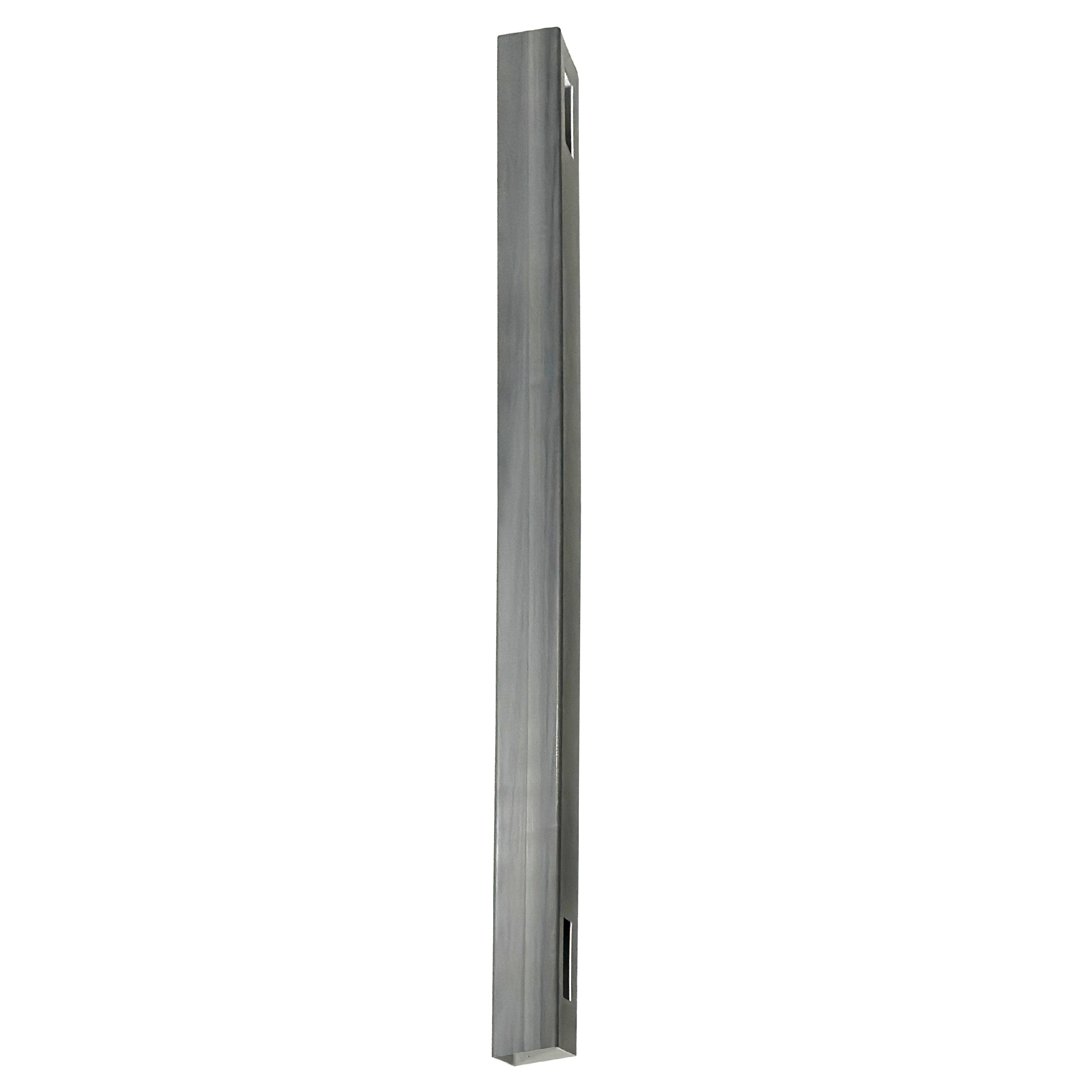Woodgrain Vinyl Hazy Grey Fence Post 5 inch. x 5 inch. x 8 feet ...