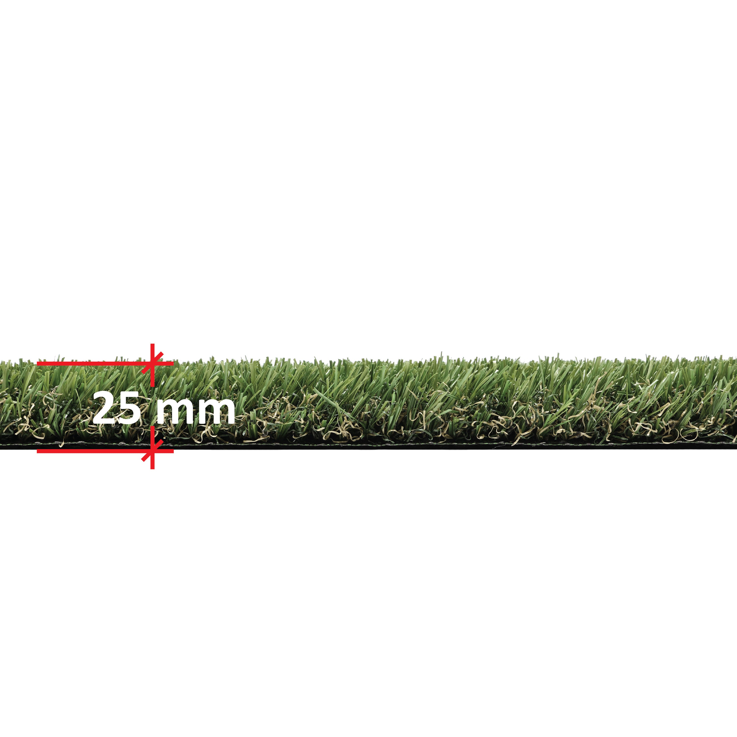 Sage Valley 25 mm 7.38 ft. x 11.68 ft. Precut Green Artificial Grass M ...