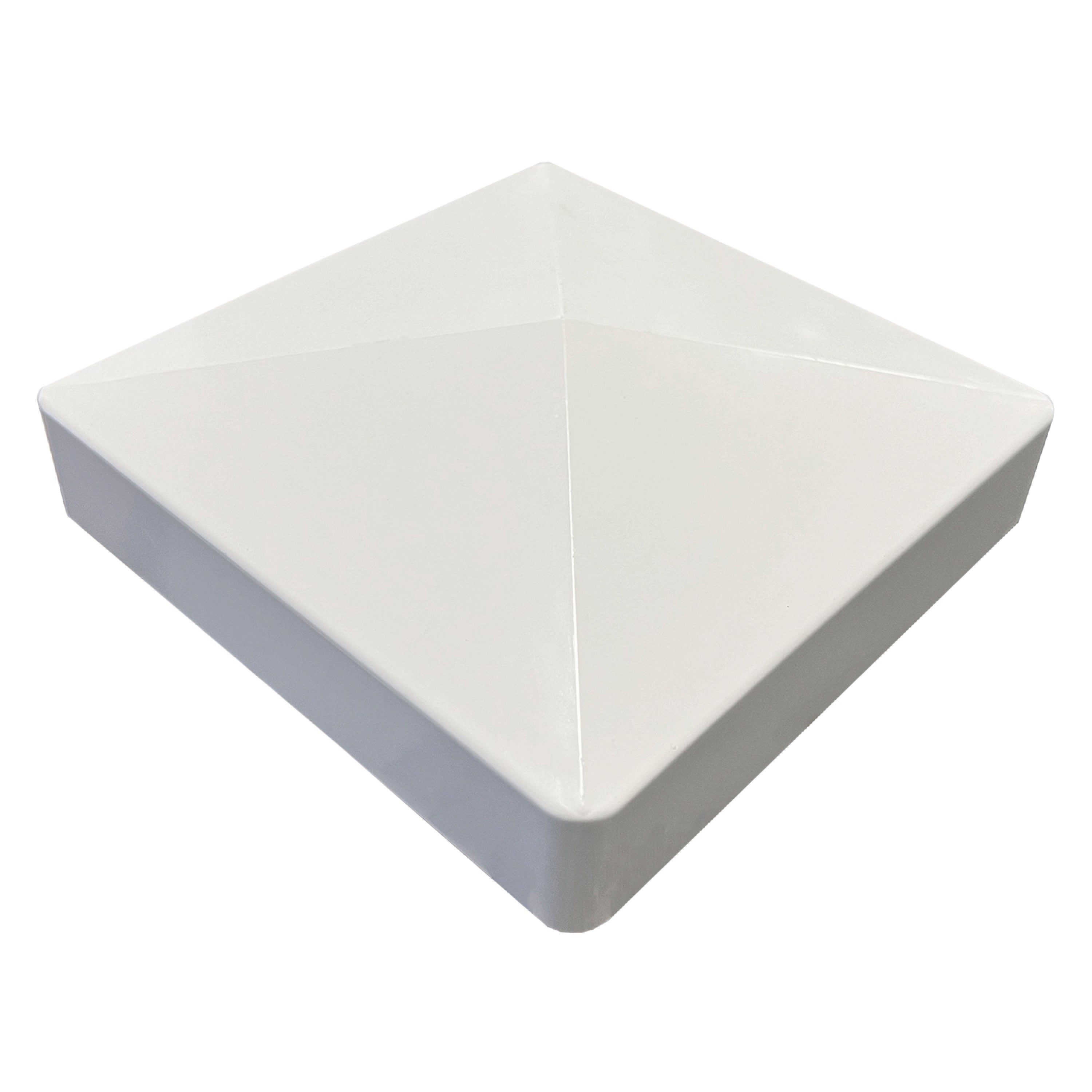 White Vinyl Ivory Fence Post 4 in. x 4 in. x 8 ft. – creative-surfaces