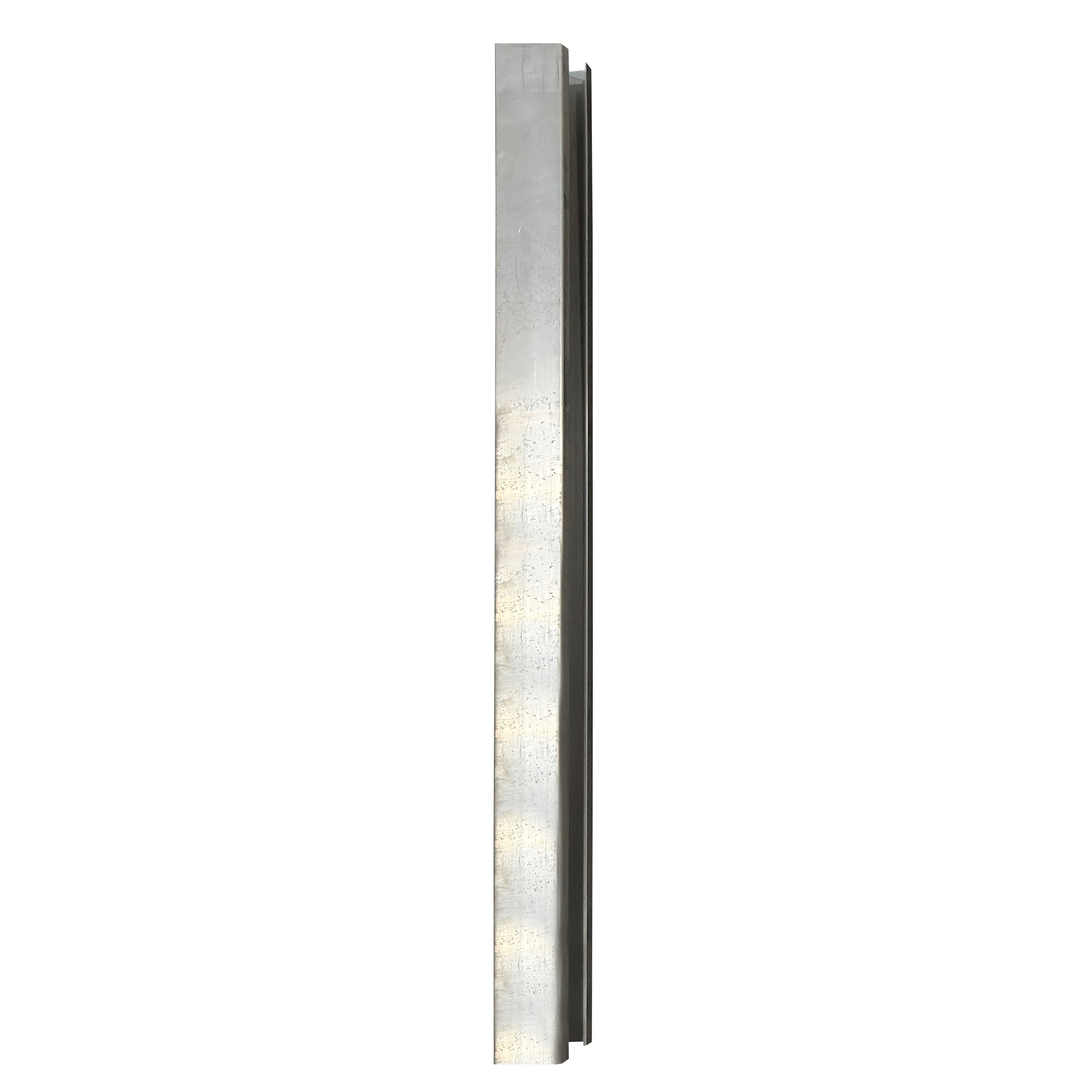 Woodgrain Hazy Gray Fence Post with Aluminum Insert 5 in. x 5 in. x 8 ...